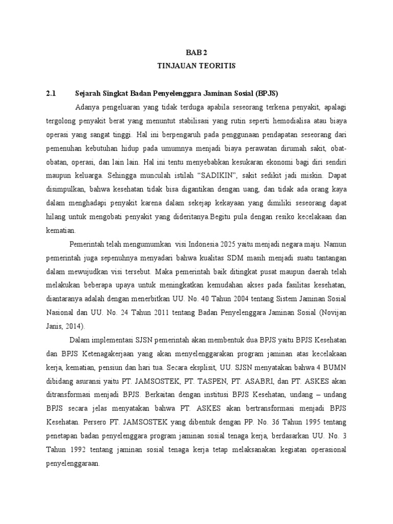 Toeri BPJS | PDF