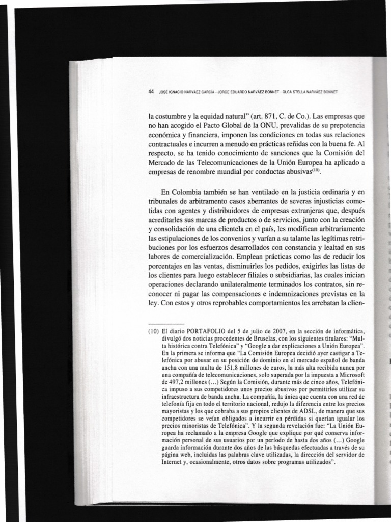LIBRO DERECHO de LA EMPRESA - Jose Ignacio Narvaez Garcia Jorge Eduardo Narvaez Bonnet Olga ...