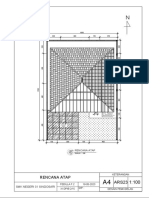 Rencana dan Detail Atap Dak Beton | PDF