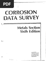 Corrosion - Data - Survey - NACE | PDF