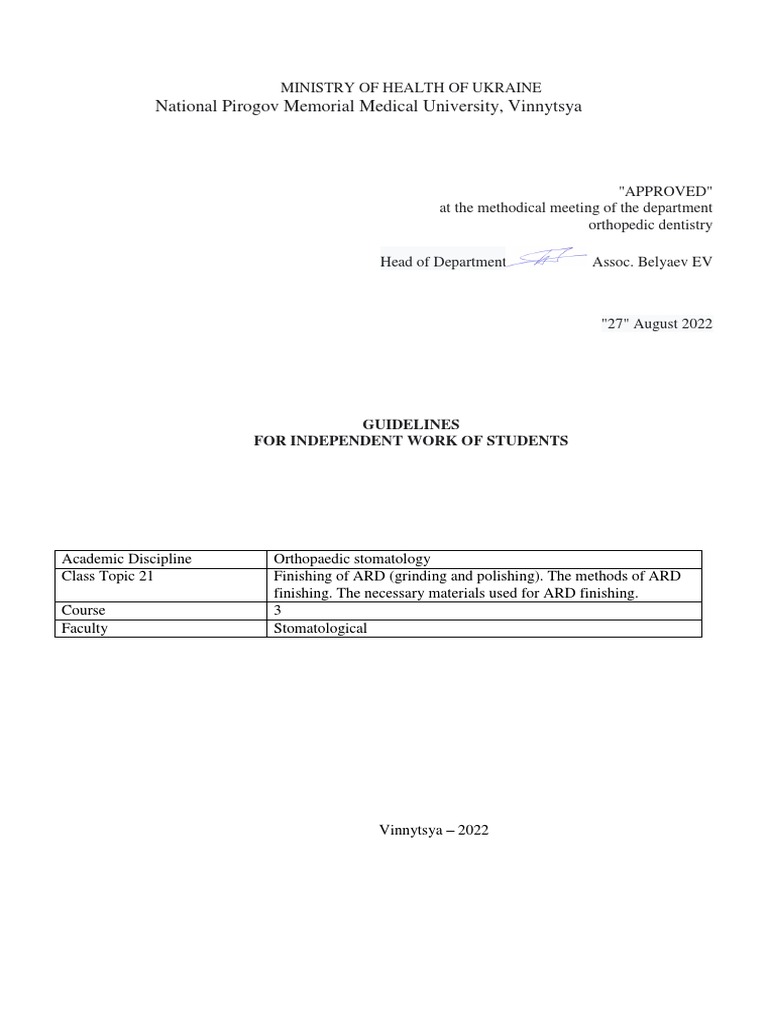21.finishing of ARD (Grinding and Polishing) - The Methods of ARD ...