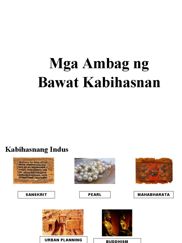 Mga Kabihasnan | PDF