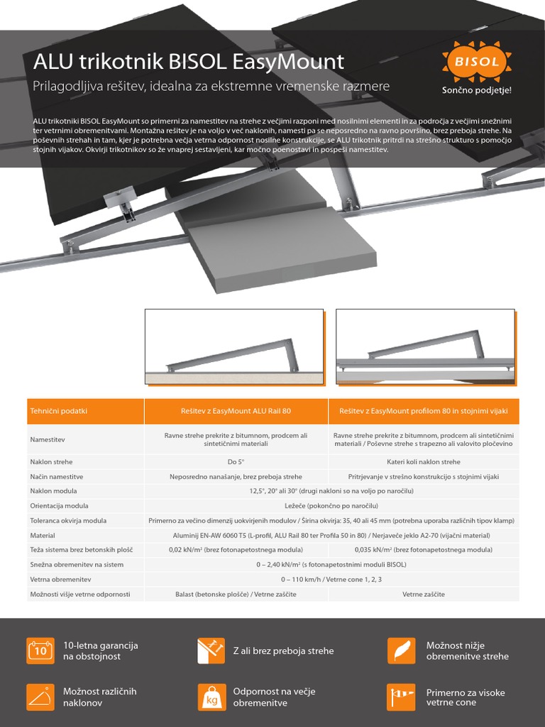 Alu-trikotnik_BISOL_EasyMount_SL | PDF