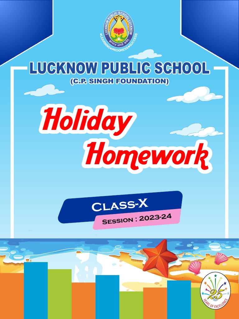 Holiday Homework - Class-X | PDF