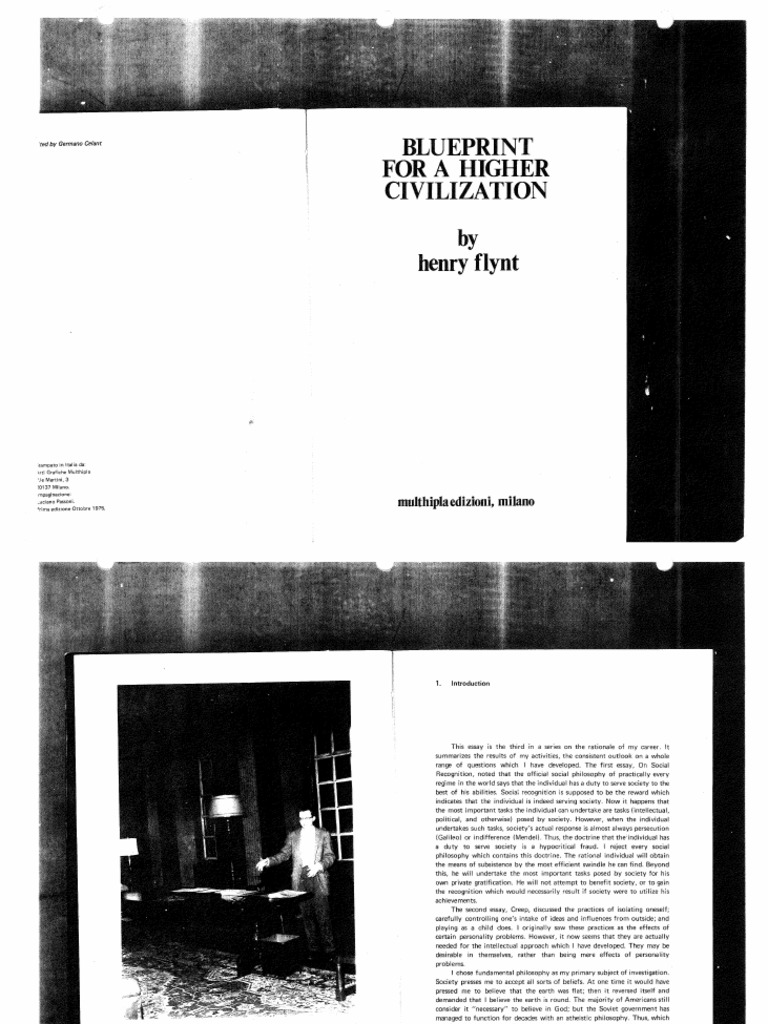 Flynt Henry Blueprint For A Higher Civilization 1975 | PDF