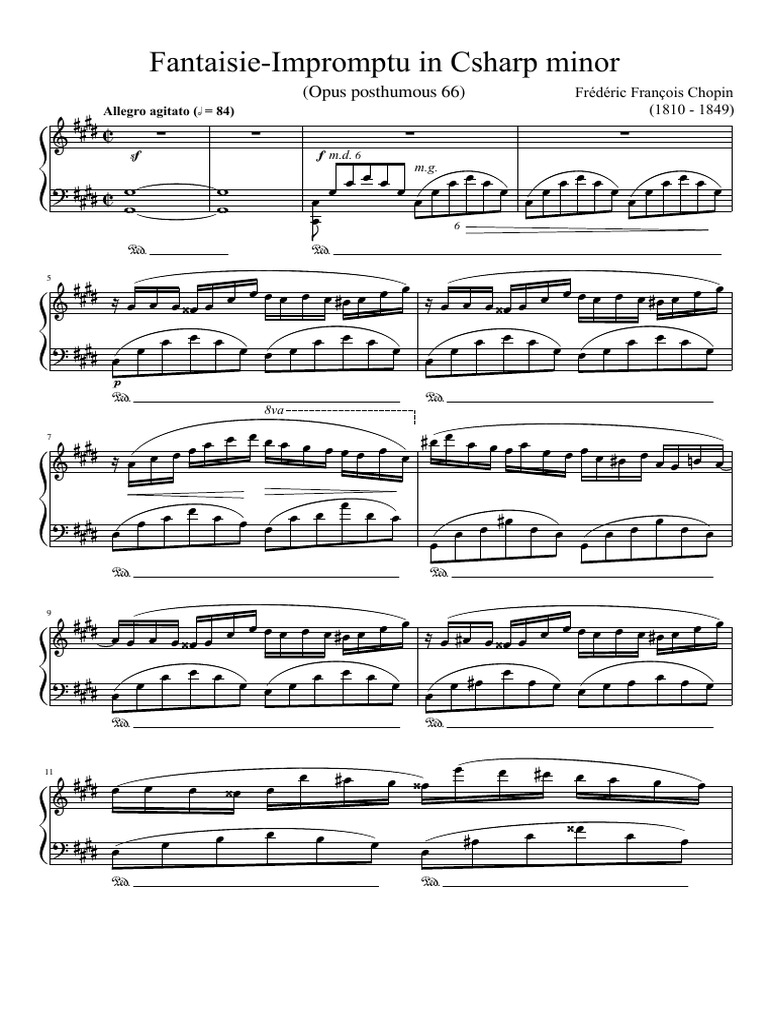 Fantaisie Impromptu Op.66 | PDF