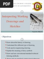 Engineering drawing unit 1 | PDF | Compass | Drawing