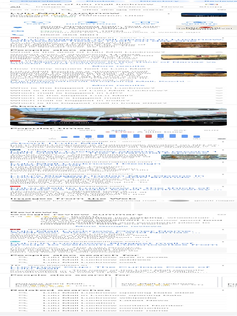 HTTPSWWW - Google.co - Insearchq Area+of+Lulu+Mall+Lucknow&Ie UTF 8&oe UTF 8&Hl en In&client ...
