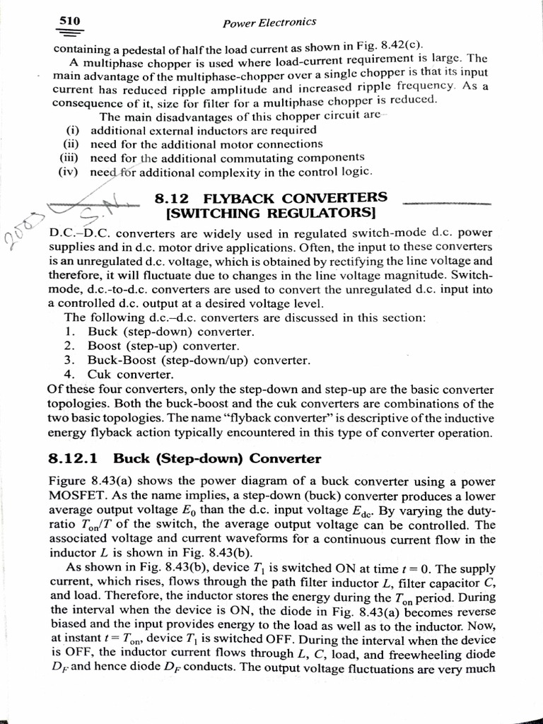 Fly Back Converter | PDF