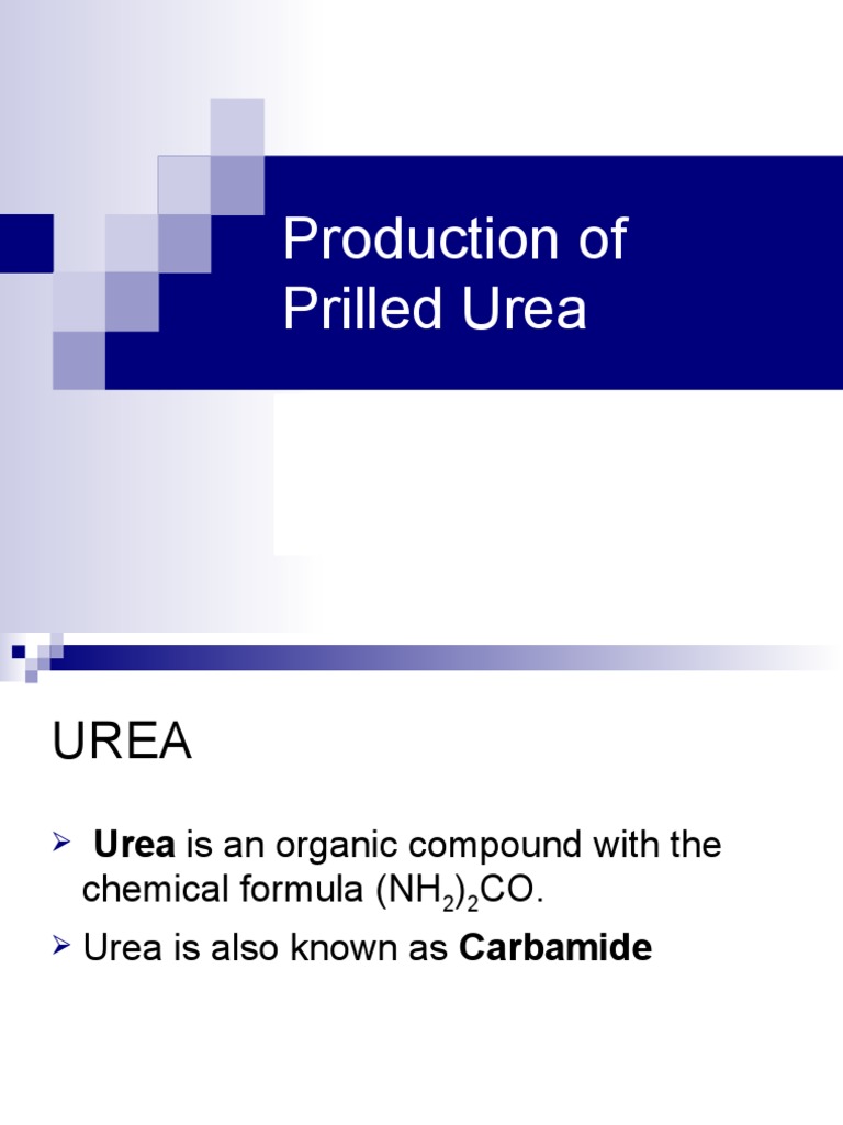 Urea Manufacturing Process Overview | PDF