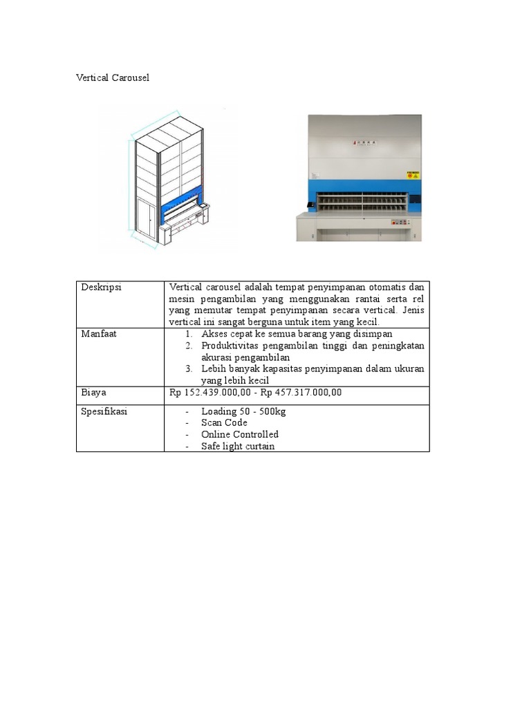 Vertical Carousel | PDF