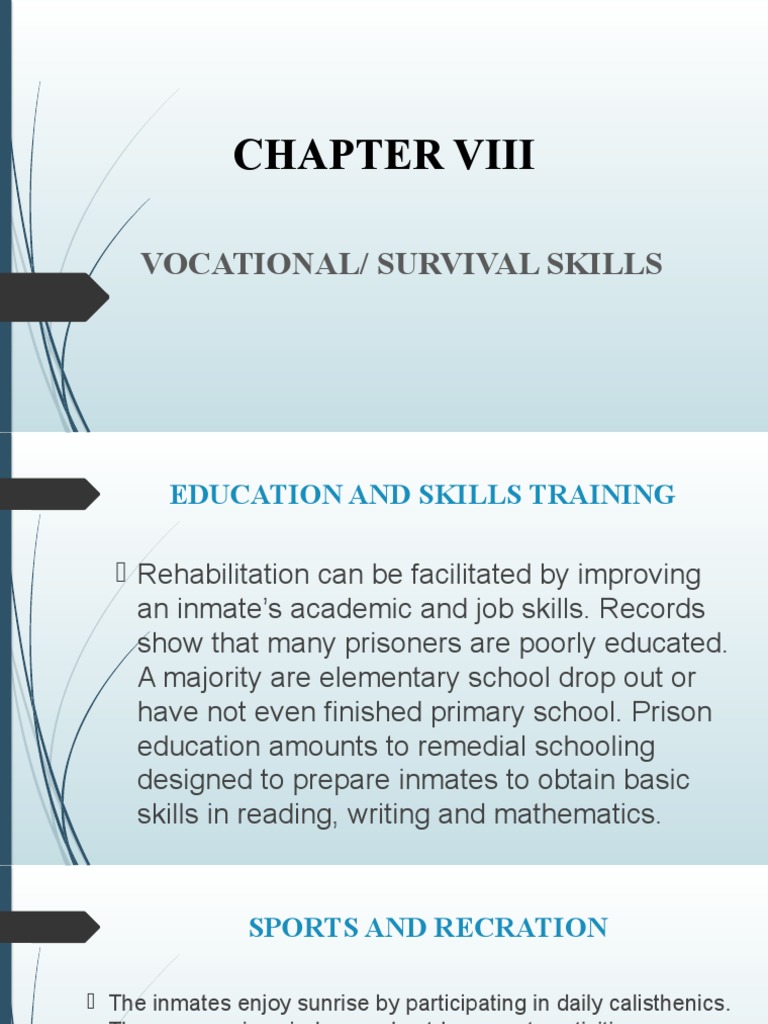 Therapeutic Modalities Report Chapter VIII | PDF | Social Science