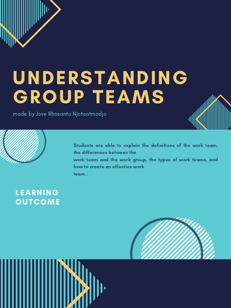 Understanding Group Teams | PDF