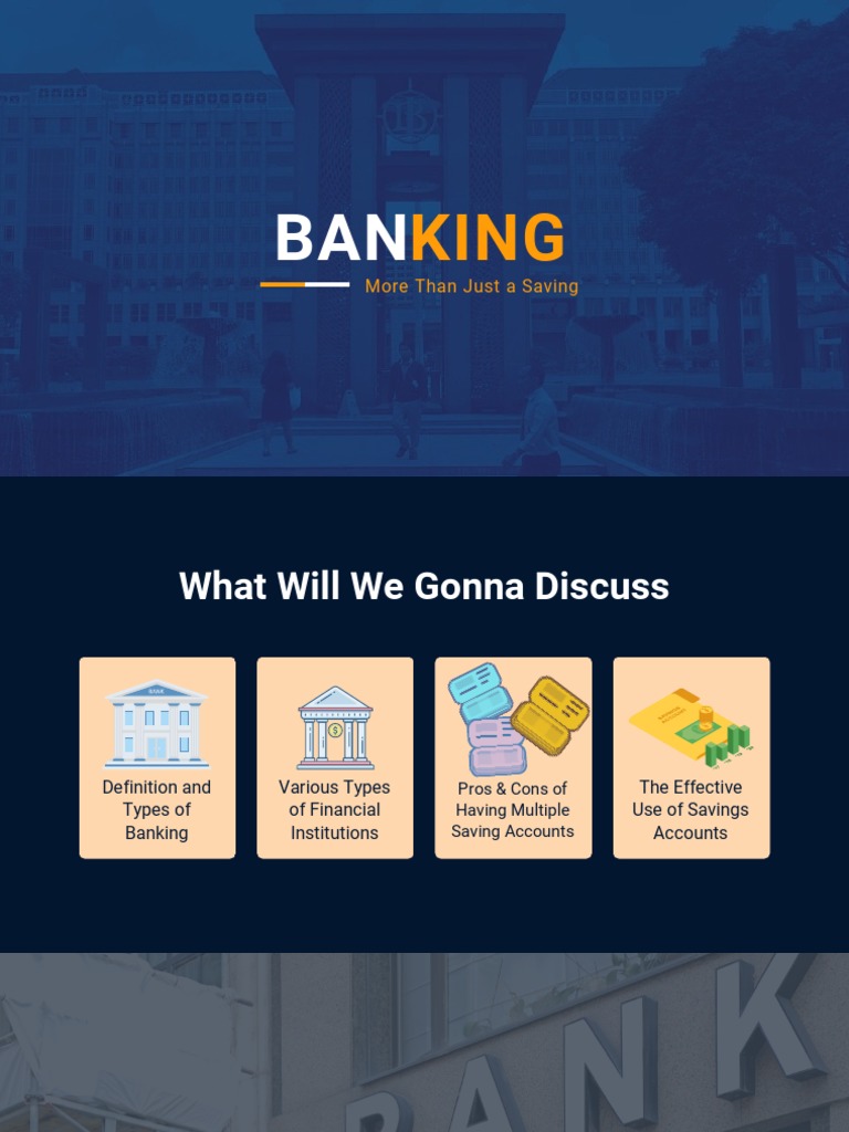 BANKING | PDF | Banks | Saving