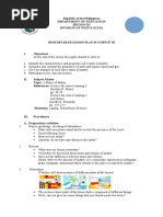 Lesson Plan in Science Matter For Grade 3 | PDF | Balloon | Matter