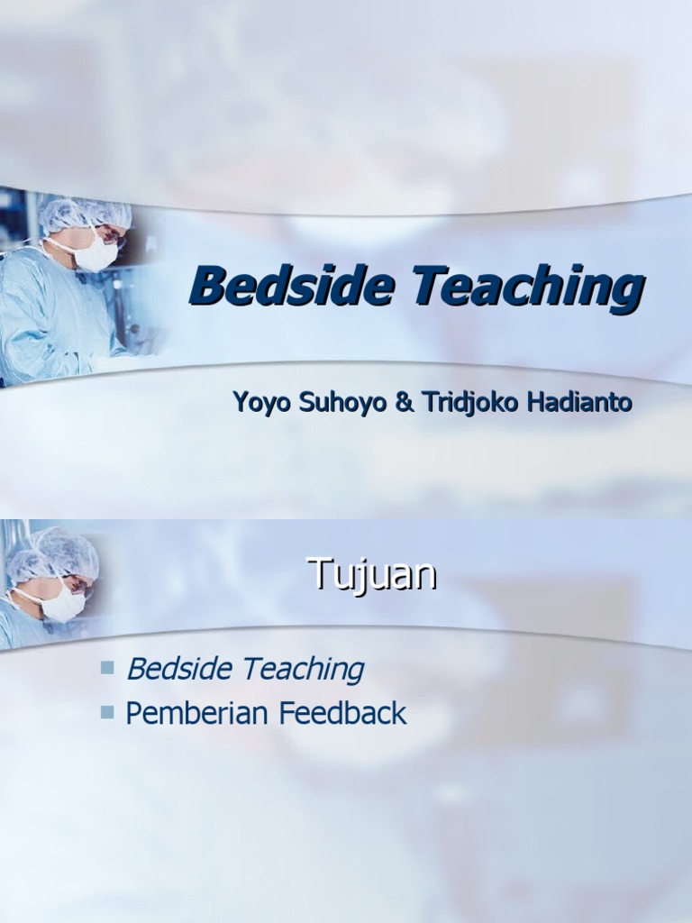 Bedside Teaching | PDF | Bisnis