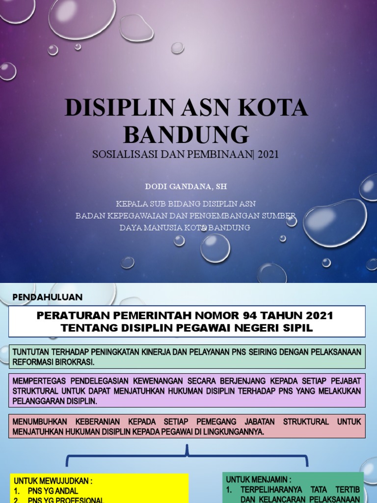 Sosialisasi PP 94 Dodi | PDF