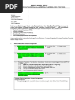 Contoh Format BAST | PDF