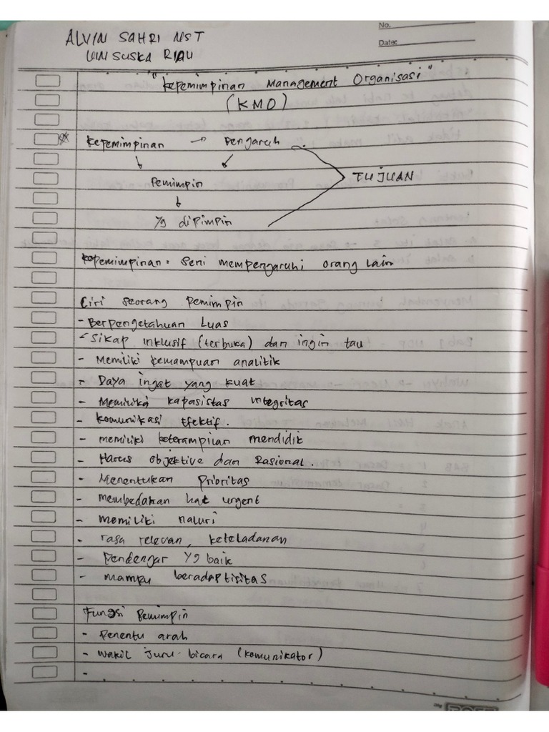 Kmo - Alvin Sahri Nasution | PDF