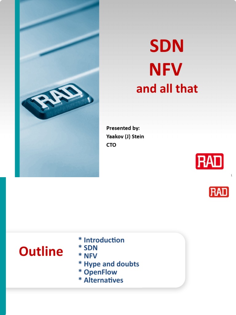 SDN NFV: and All That | PDF | Routing | Computer Network