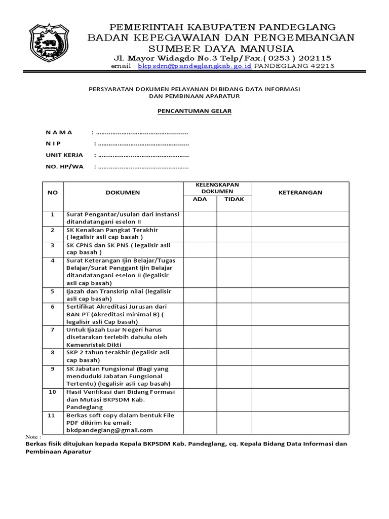 Syarat Pencantuman Gelar s1&s2 | PDF