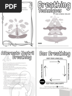 4-7-8 Breath Handout PDF | PDF | Breathing | Relaxation (Psychology)