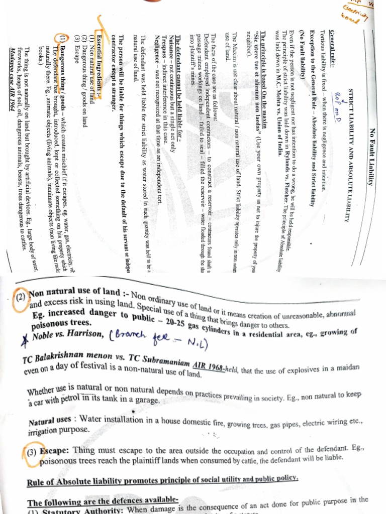 No Fault Liability | PDF No Fault Liability | PDF