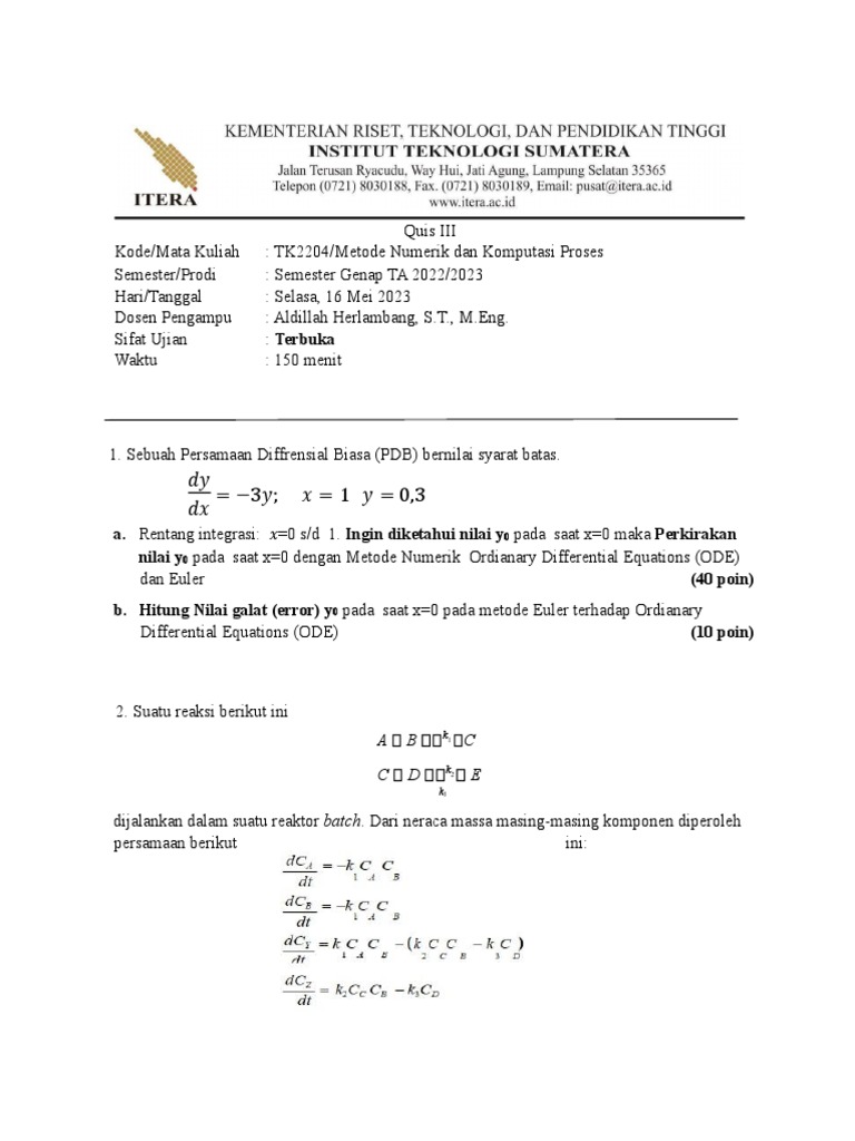 Dhanda Ahmad Valendra - 121280088 - RA - Kuis Metnum 3 | PDF