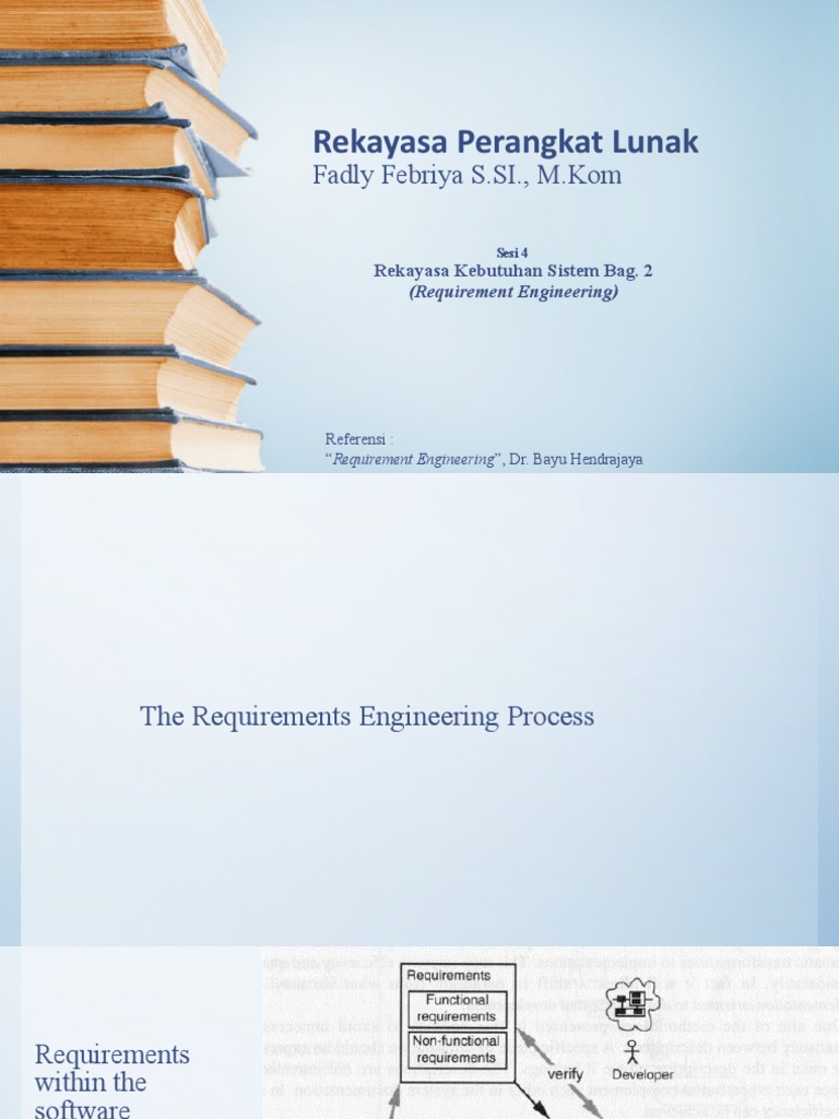 Sesi 4 - Requirement Engineering - The Requirement Engineering Process | PDF