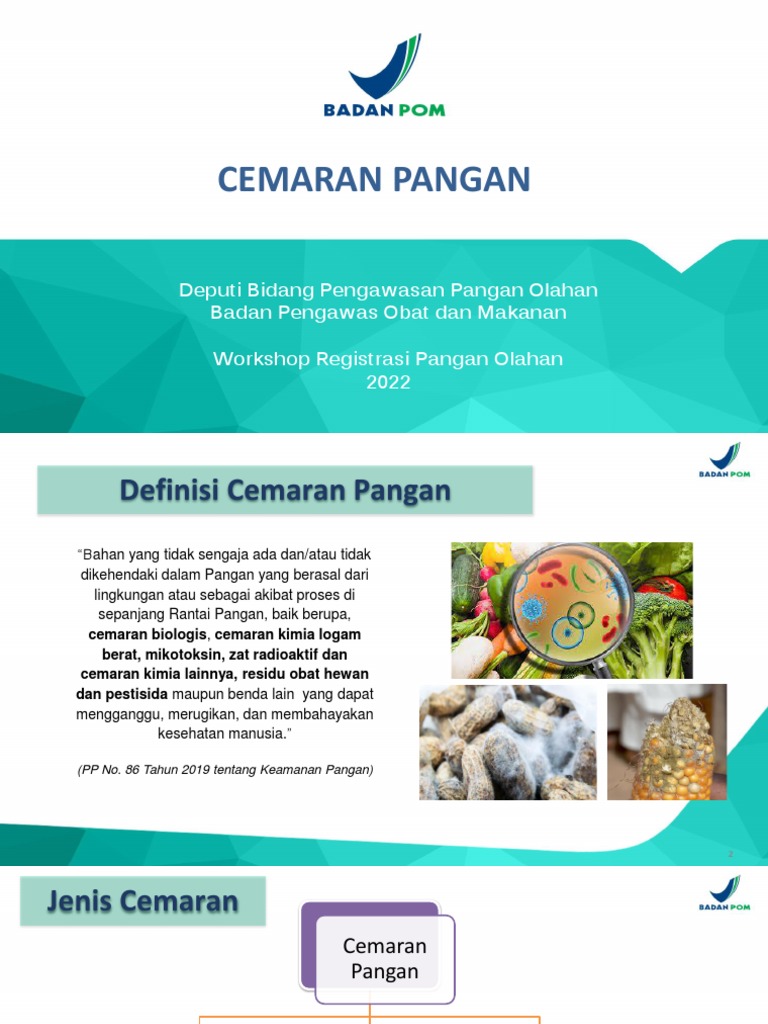 PPT Cemaran - Worshop Registrasi - Dasep Wahidin | PDF