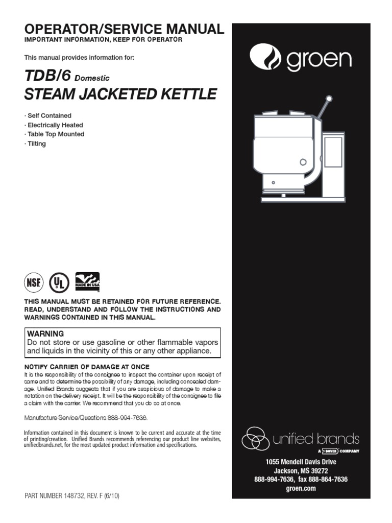 GR-TDB6 SPM | PDF | Thermostat | Vacuum