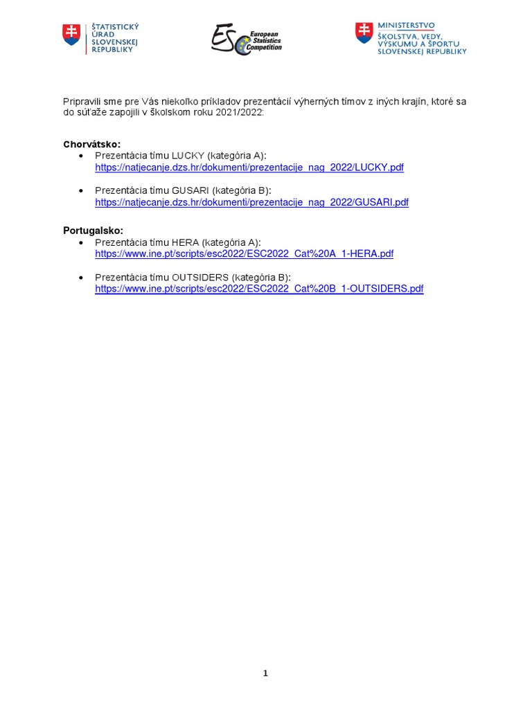 Prezentacie Priklady | PDF