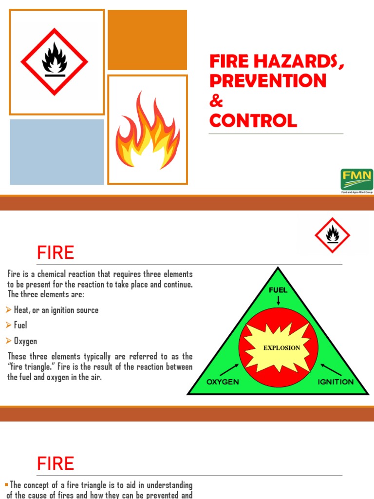 Fire Hazards: Prevention and Control | PDF | Fires | Combustion