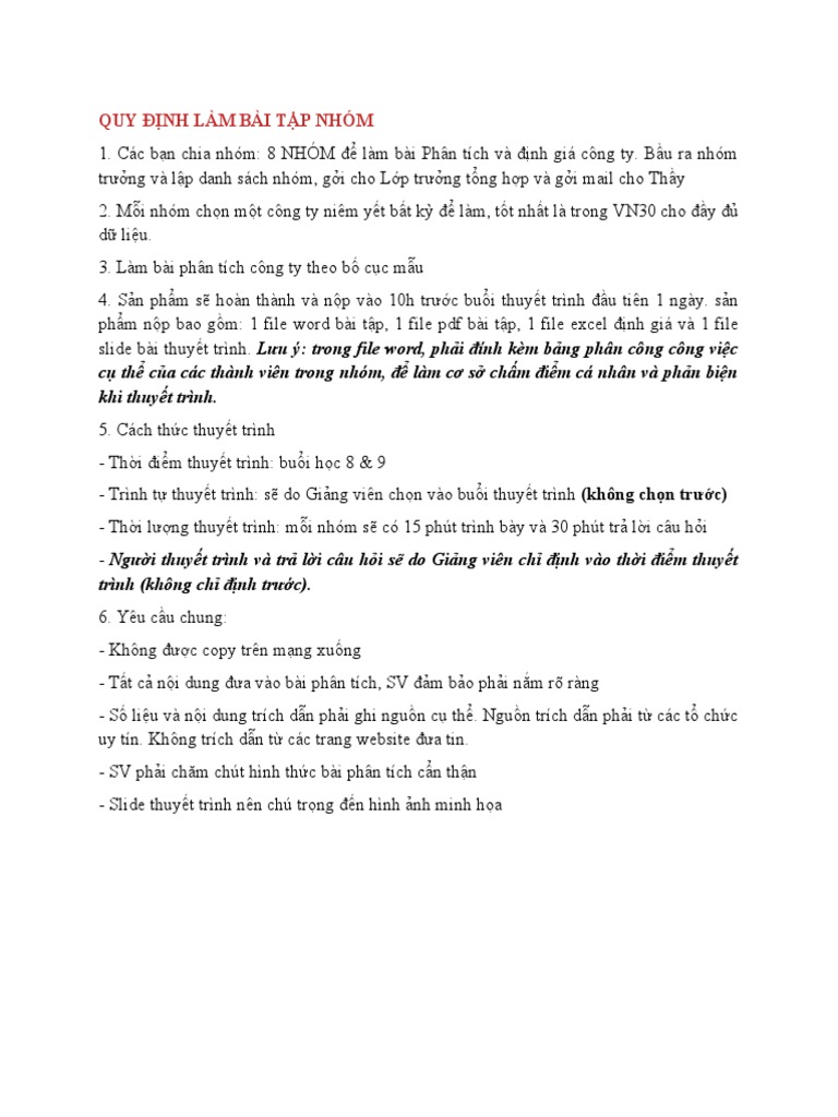 Bo Cuc Phan Tich Dinh Gia Cong Ty | PDF Bo Cuc Phan Tich Dinh Gia Cong Ty | PDF