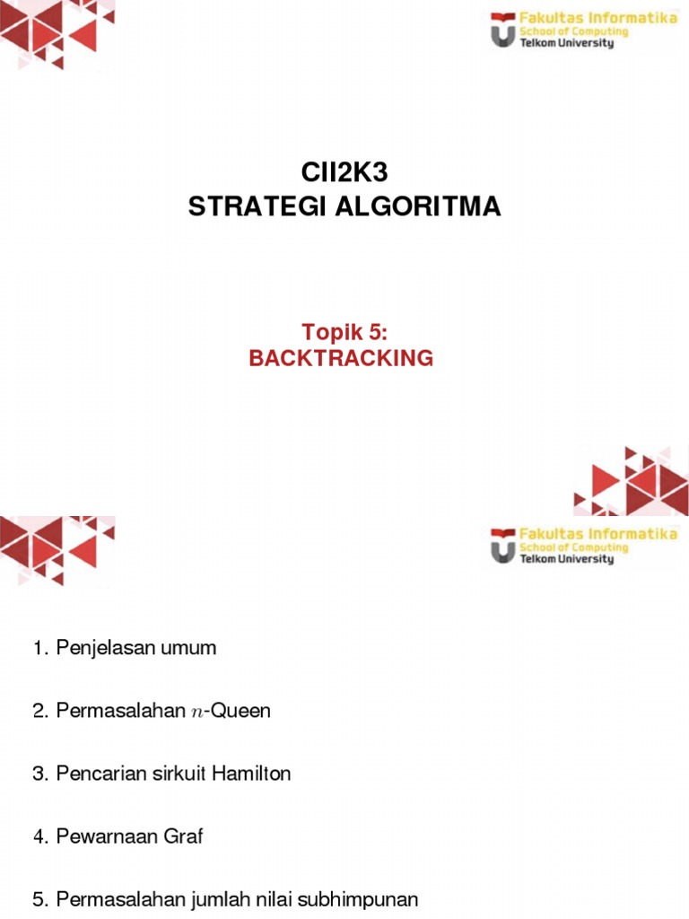 (SA) (23) 6 - Backtracking | PDF