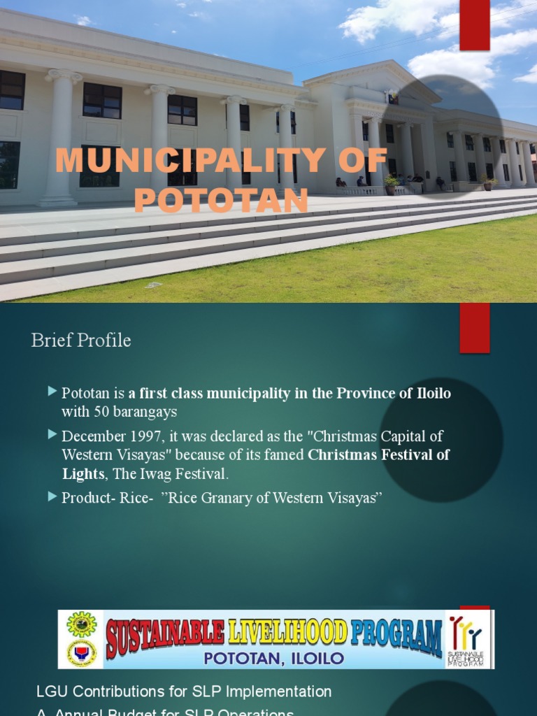 Municipality of Pototan | PDF | Economies