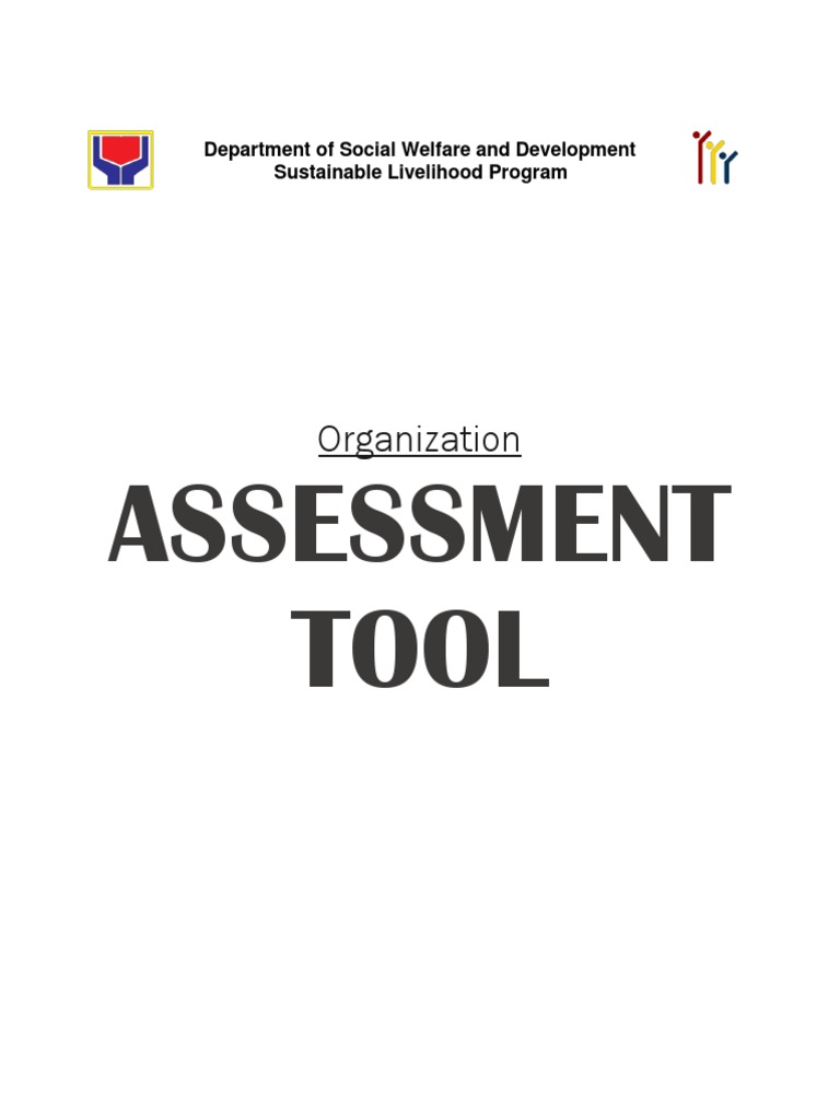 SLP Organization Assessment Tool Guidelines | PDF