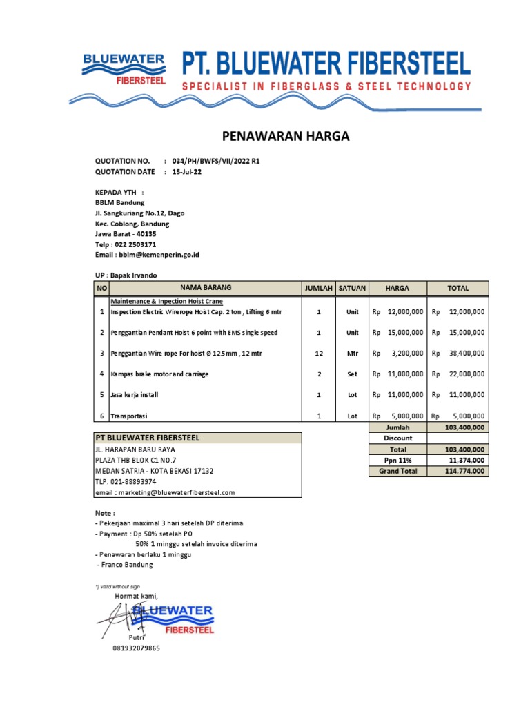 034 Maintenance & Inpection Hoist Crane R1 | PDF