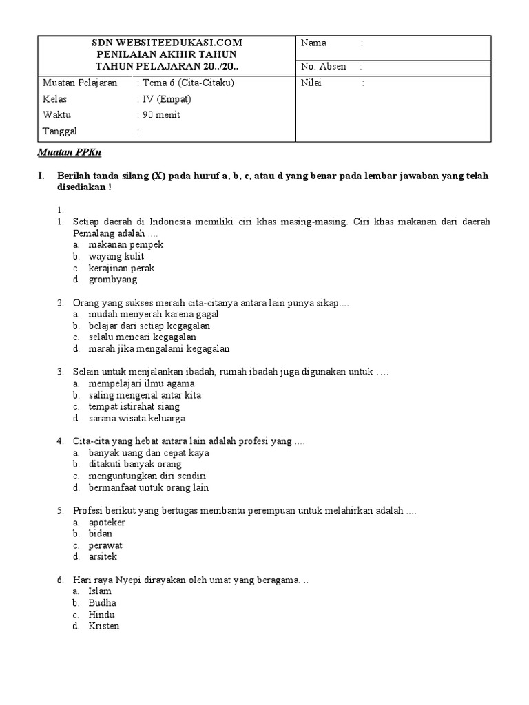 Tema 6 | PDF | Seni & Disiplin Bahasa