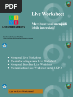 BUKU MANUAL PENGGUNAAN LIveworksheets | PDF