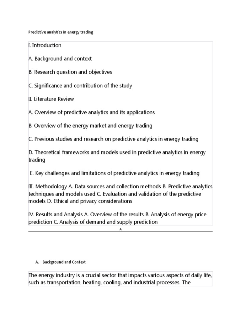 Predictive Analytics in Energy Trading | PDF | Predictive Analytics ... Predictive Analytics in Energy Trading | PDF | Predictive Analytics ...