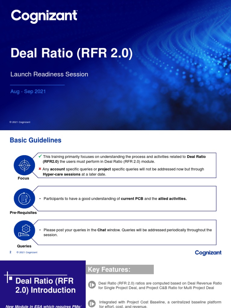 Understanding Deal Ratio (RFR 2.0) | PDF | Business Economics | Computing