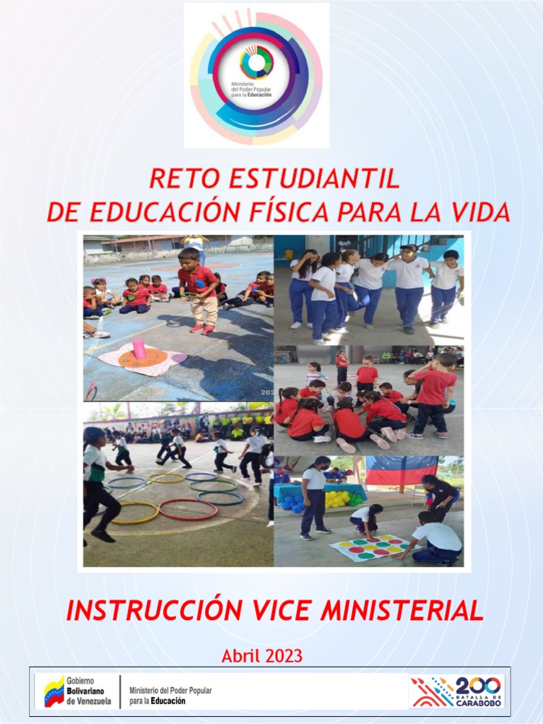Reto Educacion Fisica en El Formato de Instruccion | PDF | Aprendizaje ...