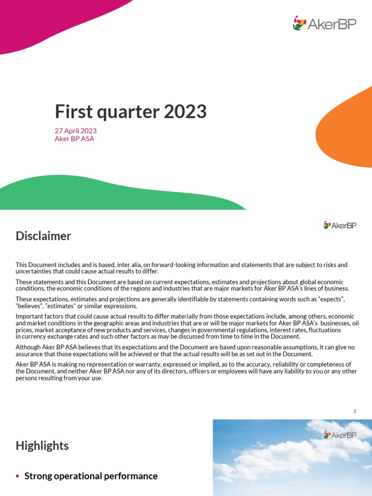 AkerBP_2023-q1-presentation | PDF