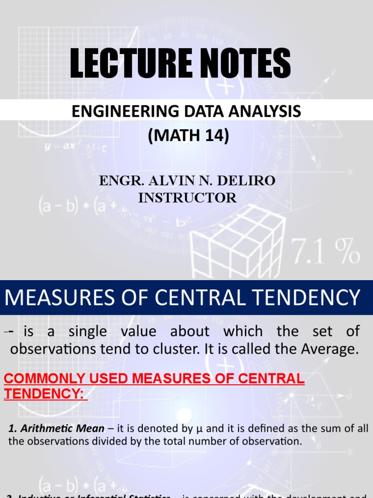 Measures of Central Tendency | PDF | Mean | Histogram Measures of Central Tendency | PDF | Mean | Histogram