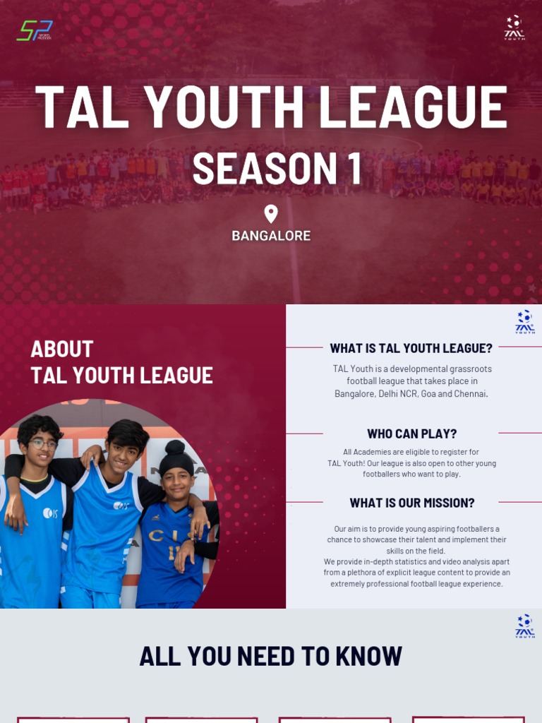 TAL Youth League (Player Deck) Bangalore | PDF