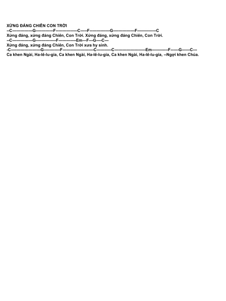 X NG Đáng Chiên Con TR I | PDF