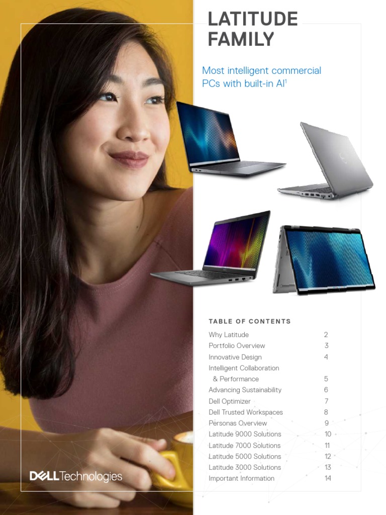 Latitude Family Brochure | PDF | Recycling | Computer Security