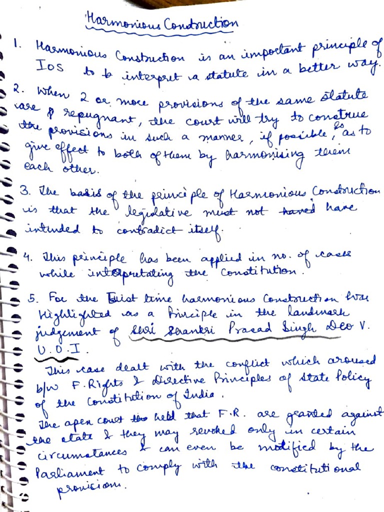 Harmonious Construction | PDF