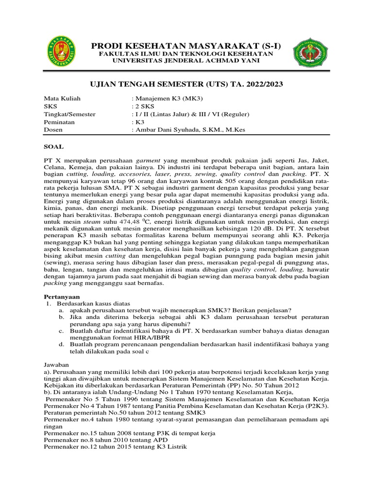 Paridussoleh MK3 | PDF